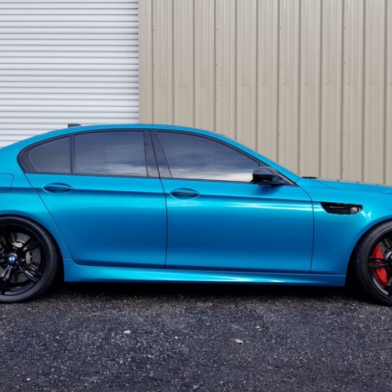 Atomic Teal BMW M5 - WRAPABULL